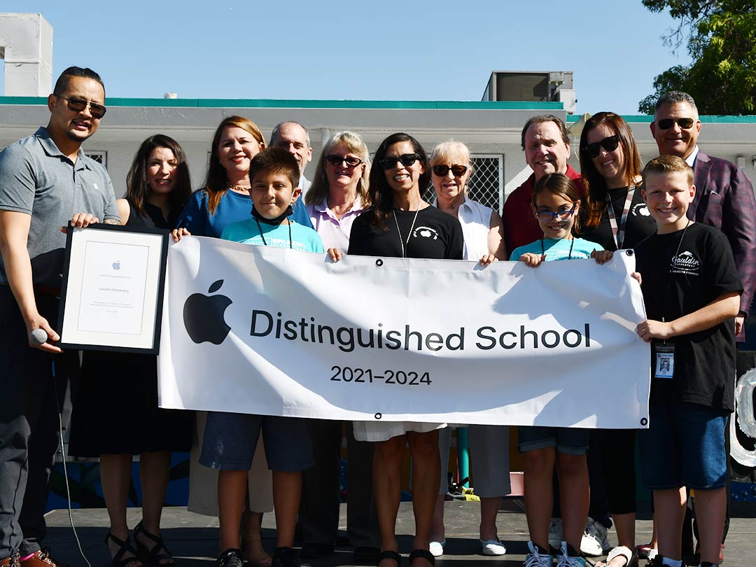 We are an Apple Distinguished School | Gauldin Elementary School