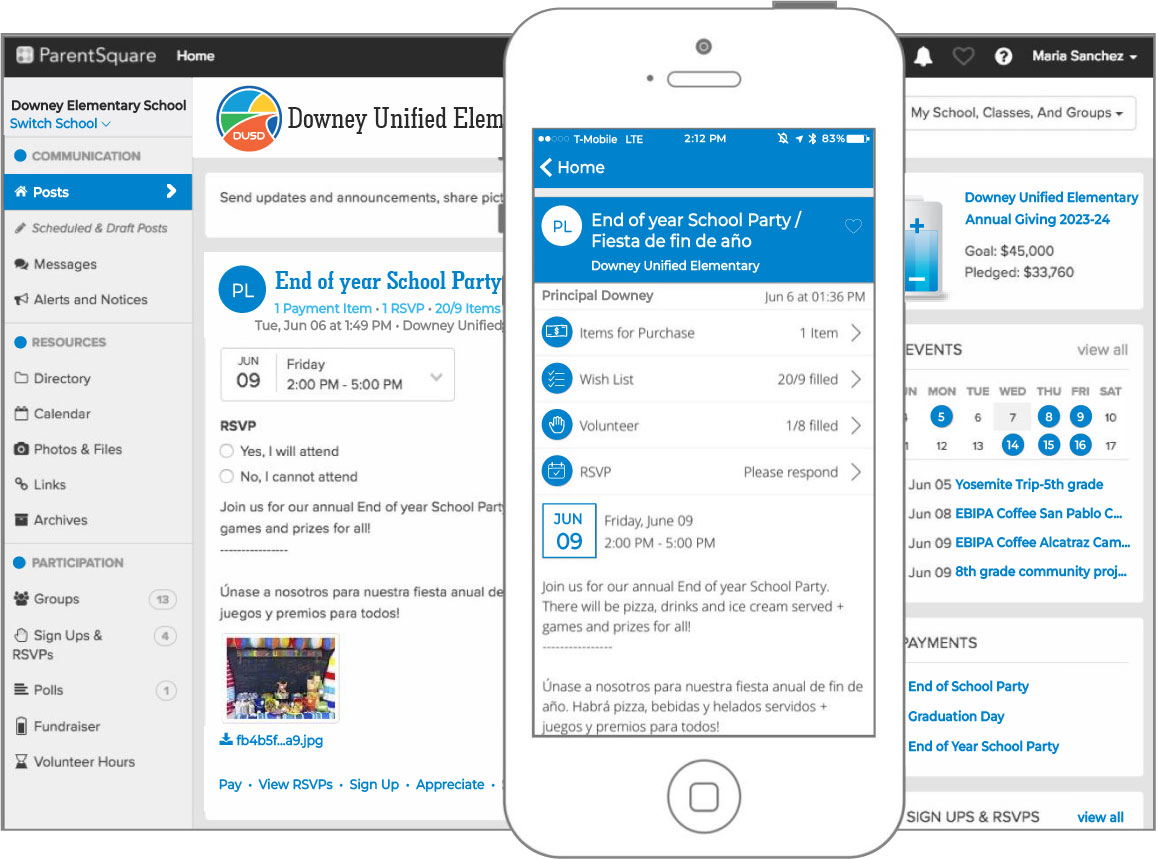 Our School is Now Using ParentSquare! | Old River Elementary