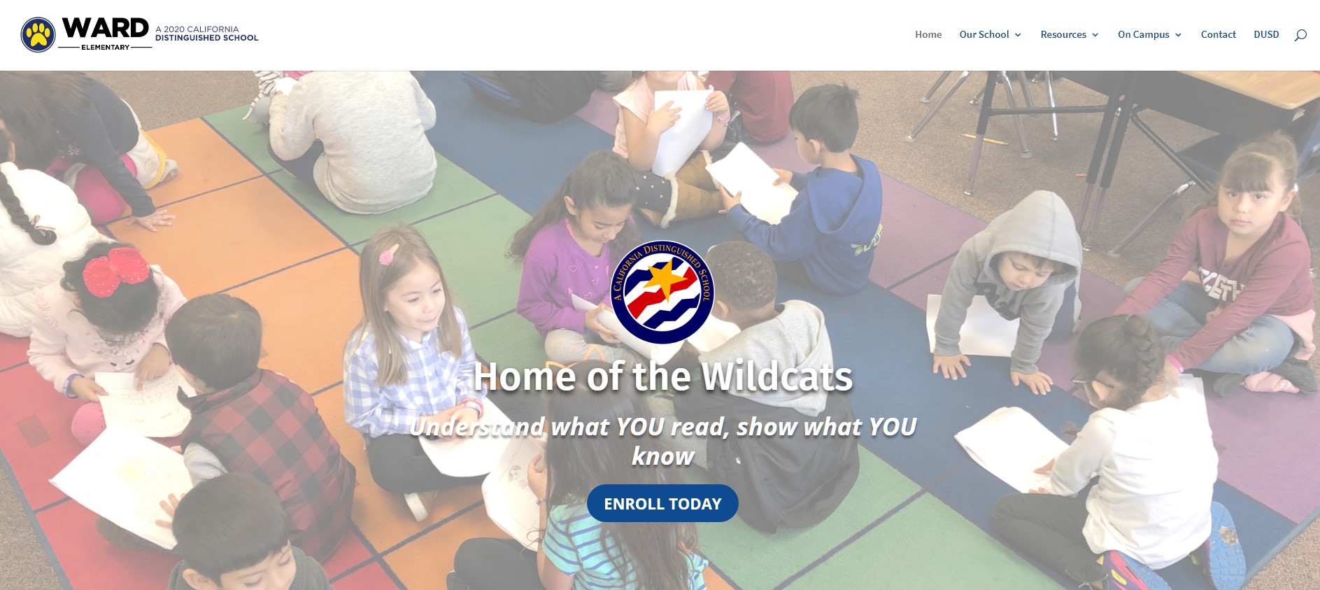 Get to Know Our New Website! | Ward Elementary School