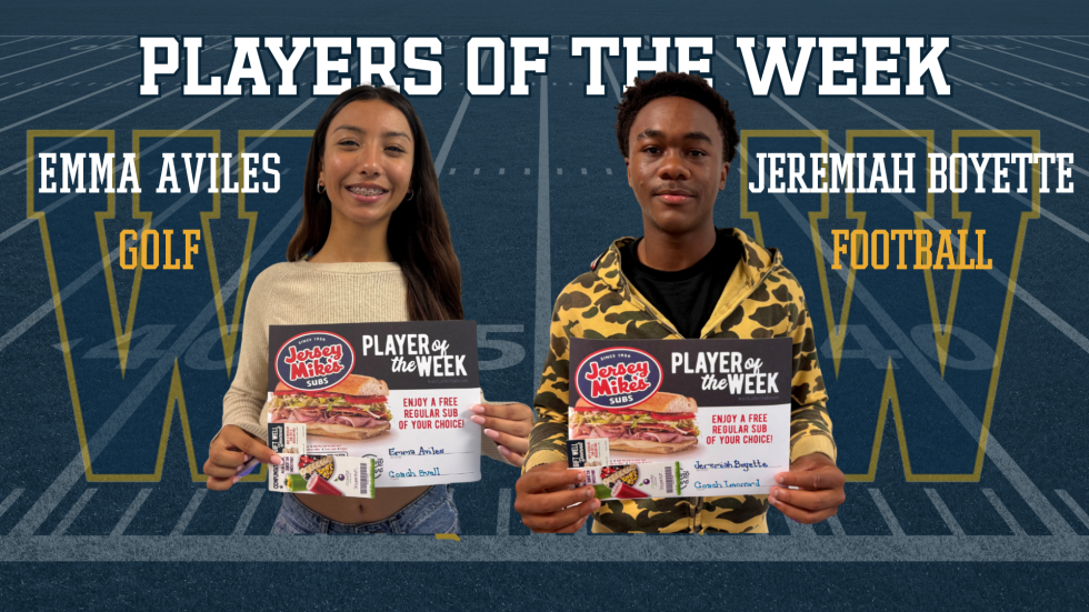 Players of the Week: Emma Aviles & Jeremiah Boyette! | Warren High School