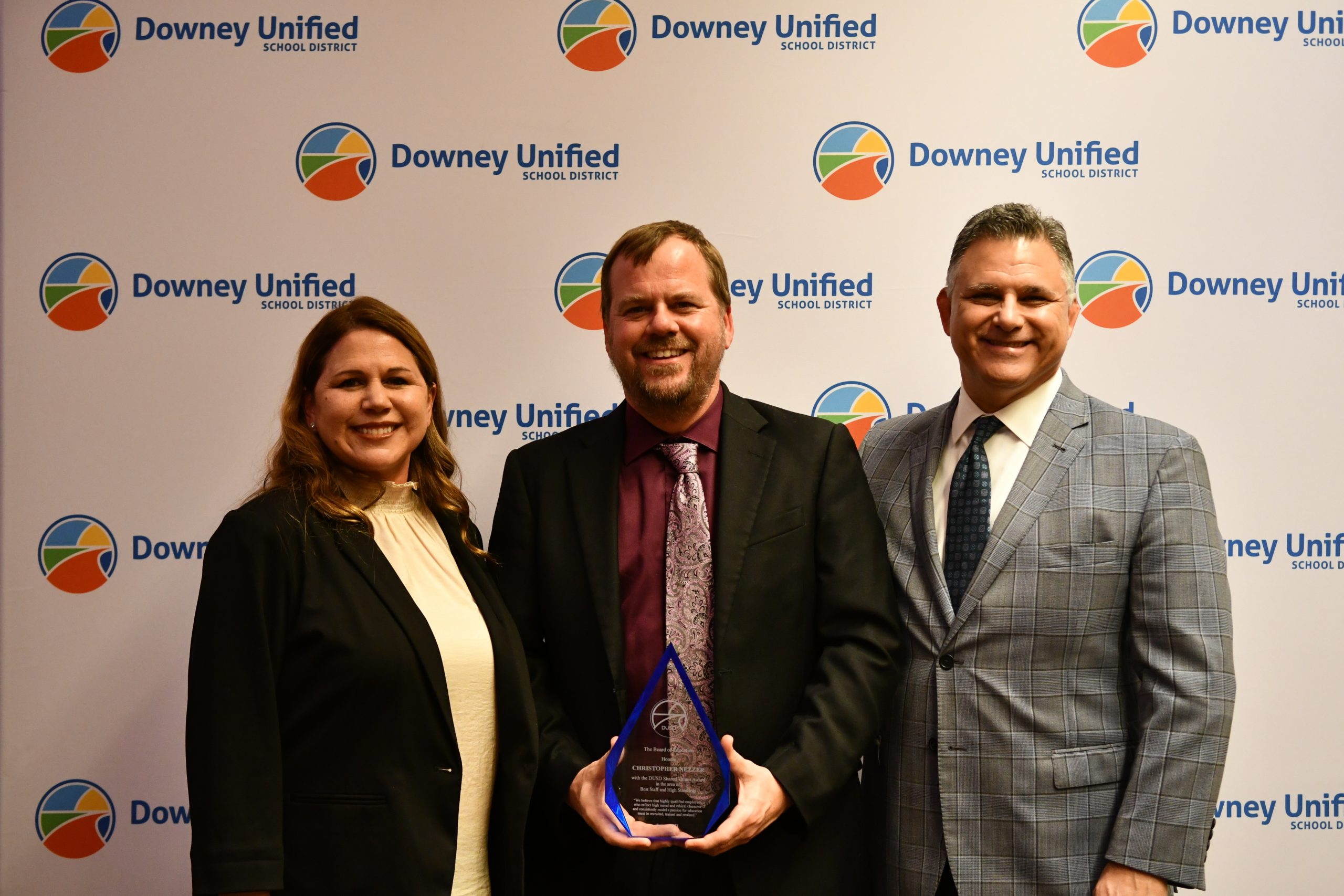 Employee Award - Chris Nezzer | Downey Unified School District